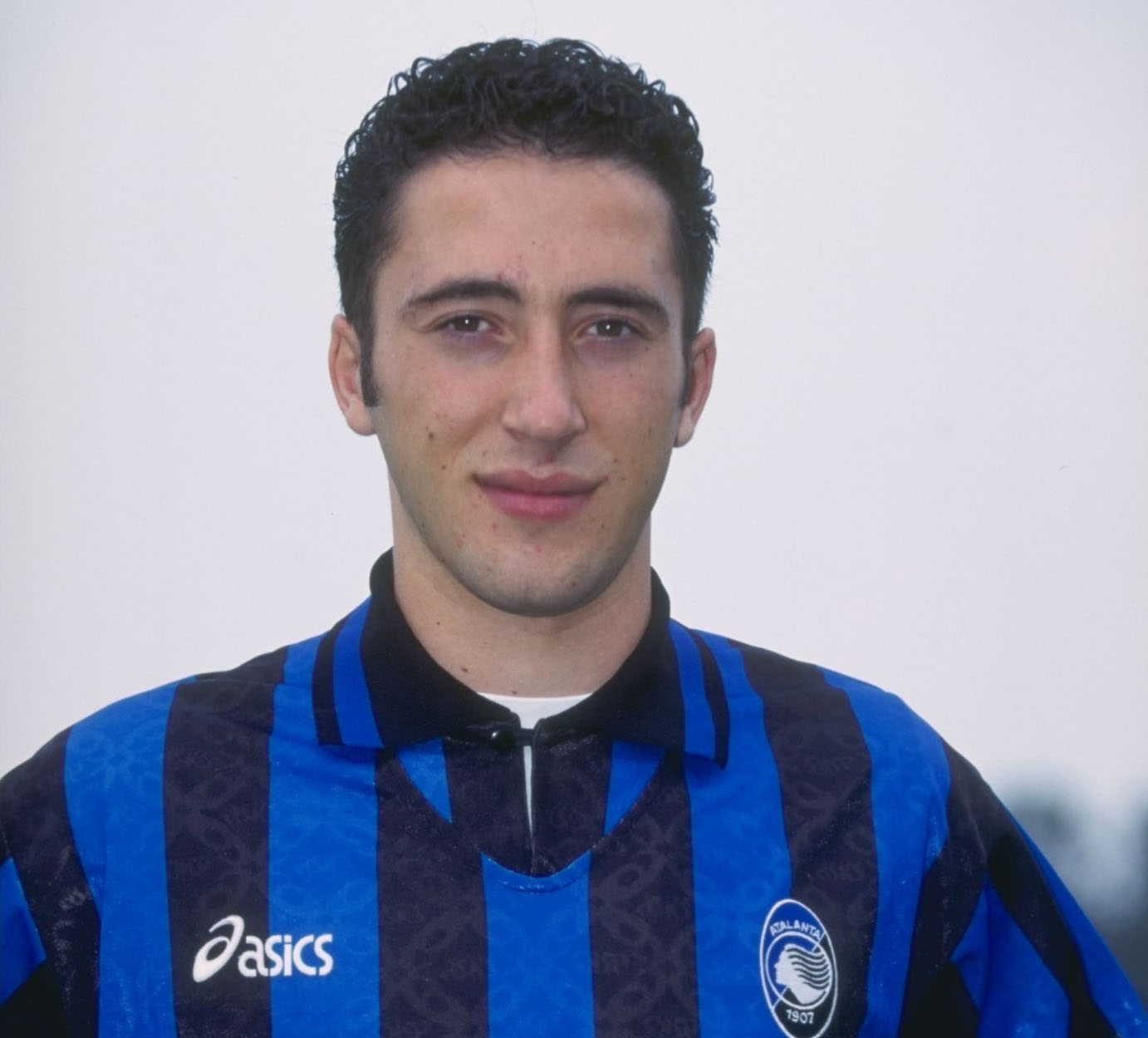 Jul 1996: A portrait of Domenico Morfeo of Atalanta football club ...